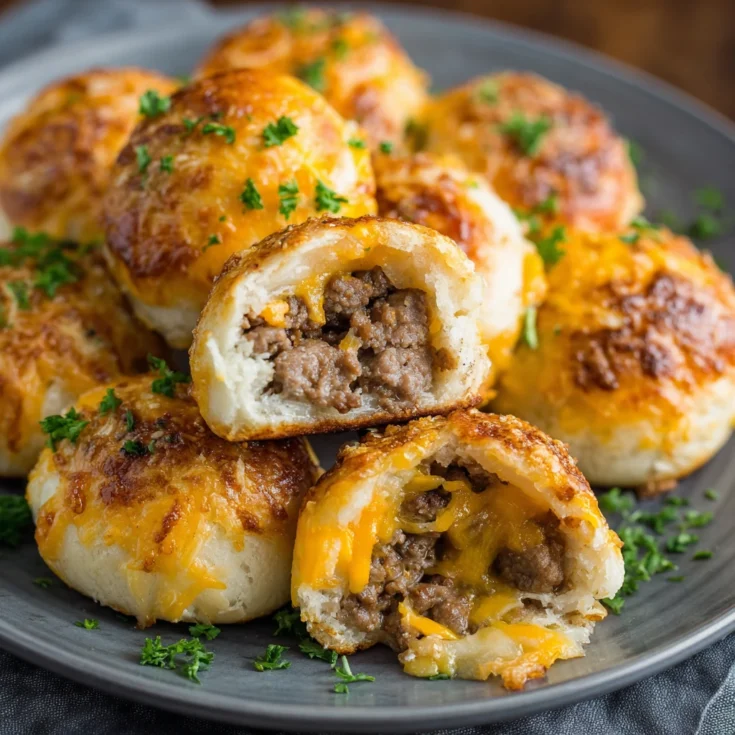 Cheeseburger Bombs: Easy Dinner Recipe - Family Dish Recipes